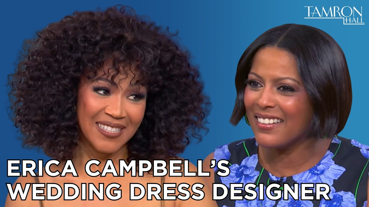 Erica Campbell Reveals Her Wedding Dress Designer
