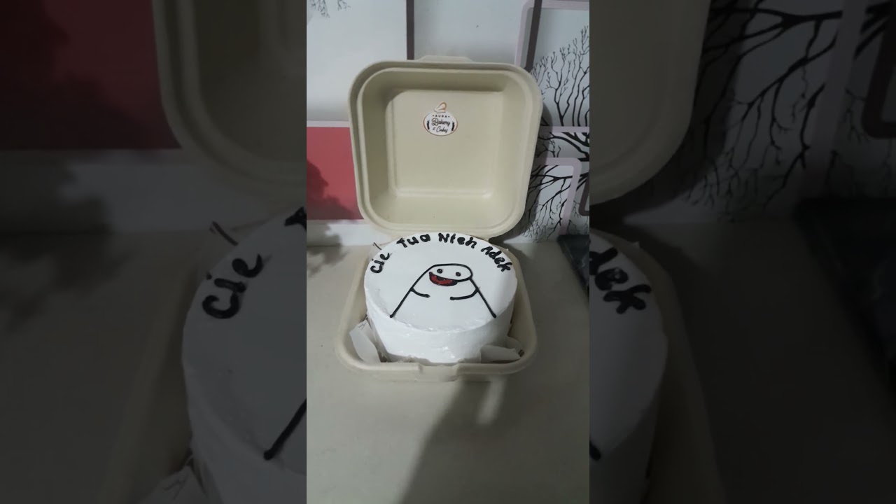 Bento cake D10 White Motif d1 #yutubechannel #yutubepemula #yutubemotivasi #yutuber #vidioviral
