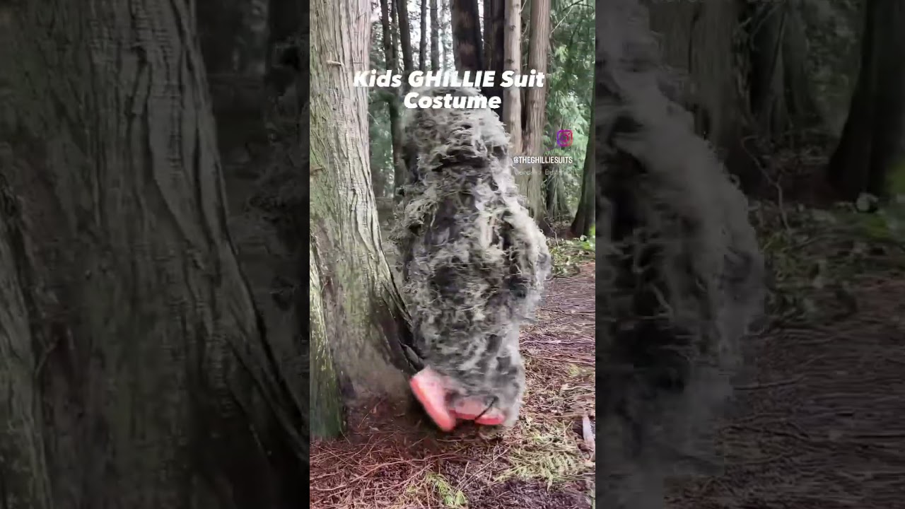 Kids GHILLIE suit. Use it as a costume!! #ghillie #camouflage #costume #hunting #camo #naturelover