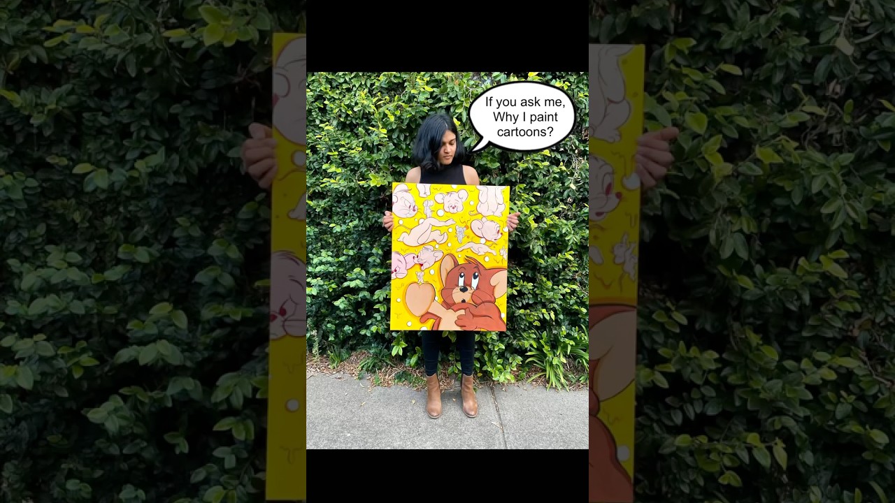 Why I paint Cartoons??