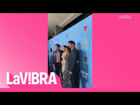 Revelaciones exclusivas: Actores de 'Vuelve a Mí' conversan en la alfombra roja | La Vibra