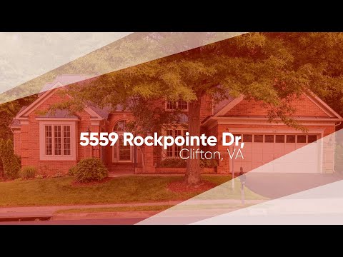 Northern Virginia Real Estate: 5559 Rockpointe Dr, Clifton, VA 20124