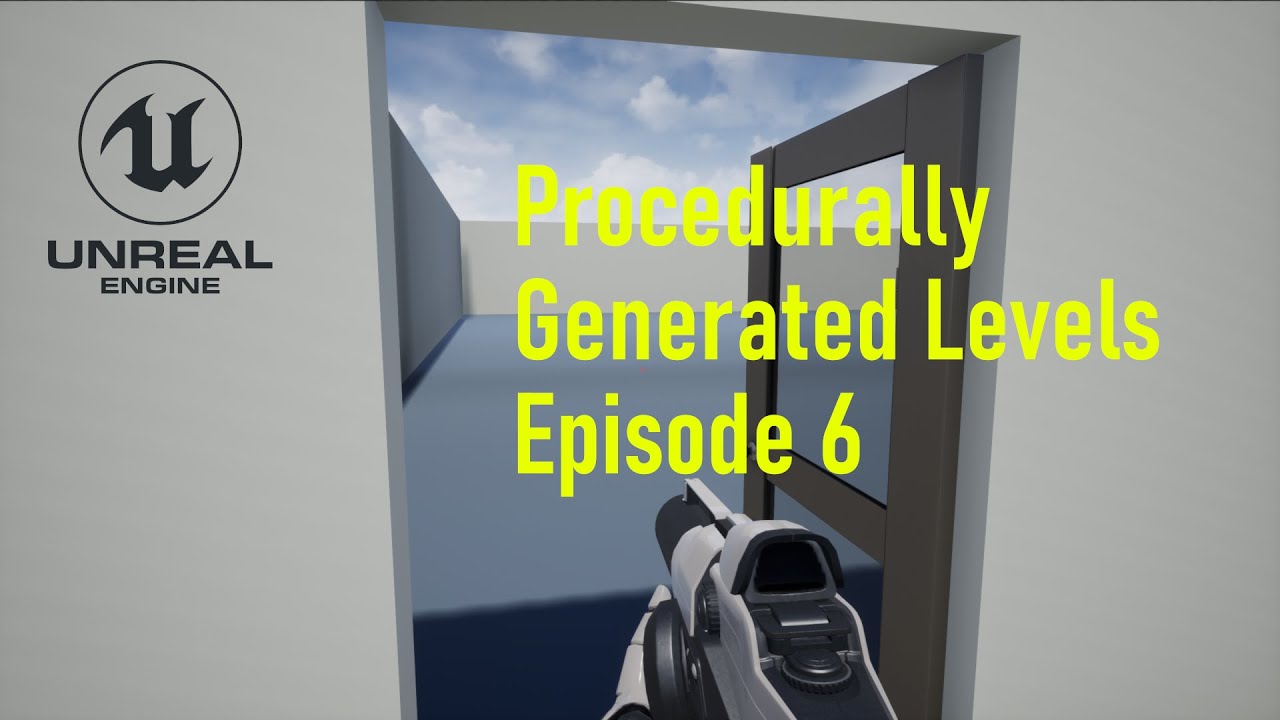 UE4 Procedurally generated levels (Floor plan method, complex room shapes setup)