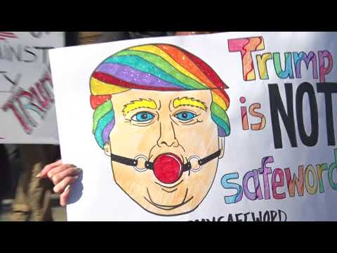 MARCH ON WASHINGTON: Weekend protestors rally at the March on DC