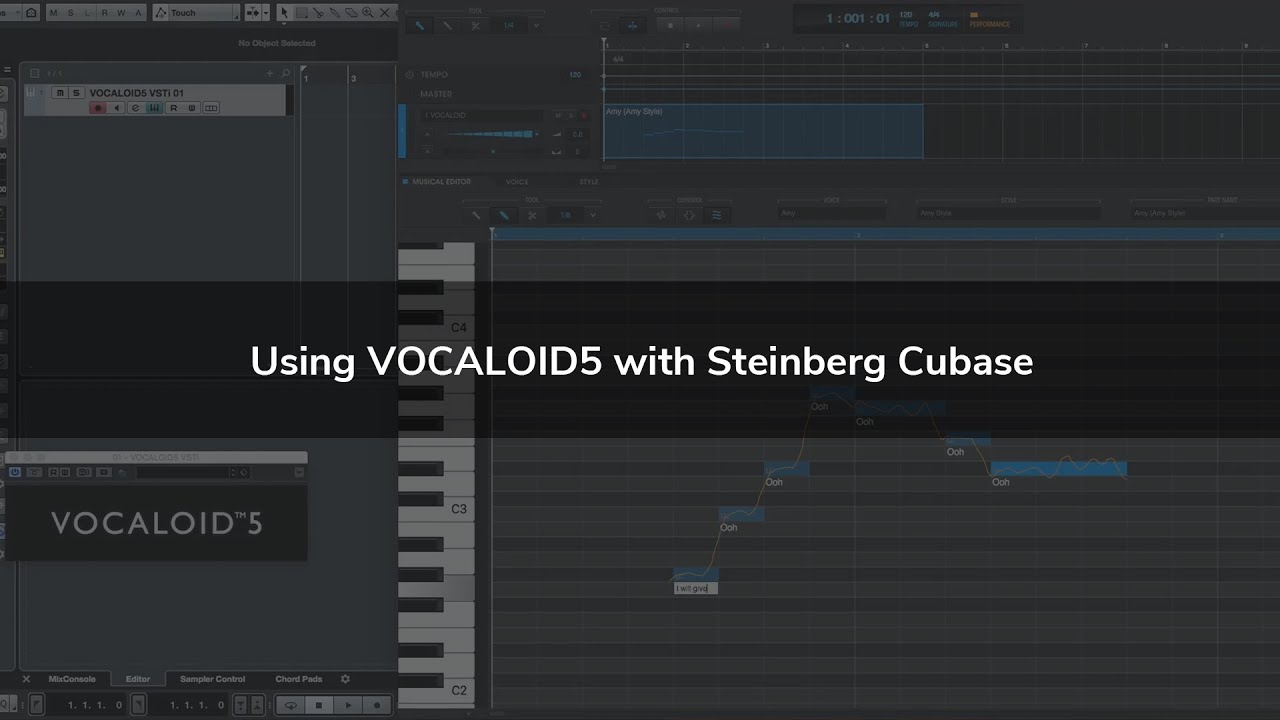 Using VOCALOID5 with Steinberg Cubase