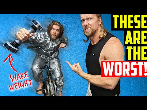 Watch 2 Bodybuilders Try Out the 'Worst Fitness Gear Ever Made'