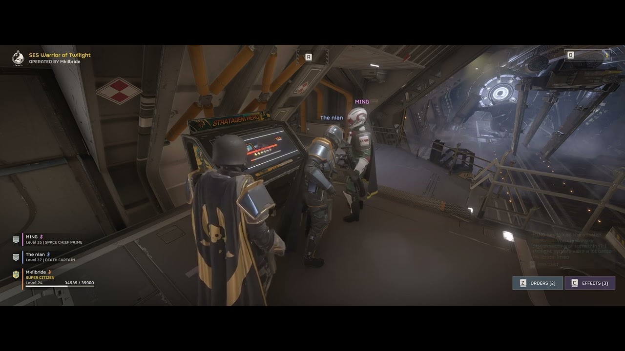 Helldivers 2 - Playing with his Joystick