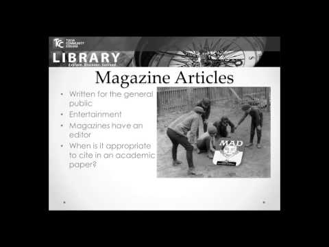 Journals, Newspapers, and Magazines @ TCC Library