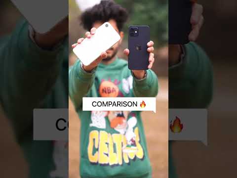 iPHONE 12 VS iPHONE XR CAMERA COMPARISON 🔥