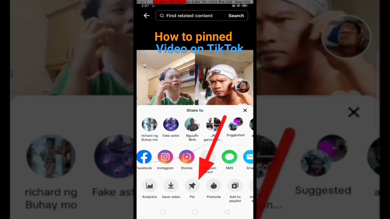 #how to pinned 📌 video on TikTok #tutorial #paano mag pin Ng video sa TikTok?