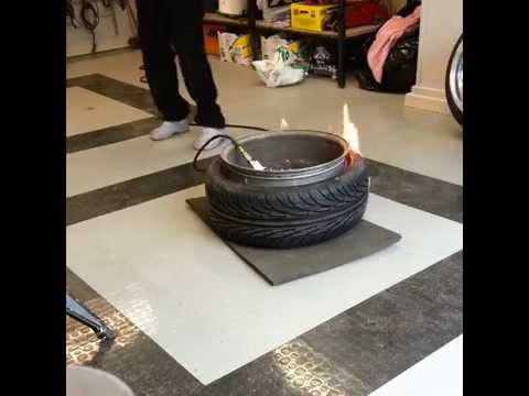 extreme tyrestretch 205/45 R17 on 10"