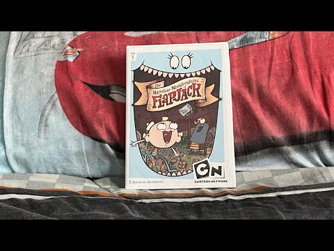 The Marvelous Misadventures of Flapjack Volume 1 2009 DVD, CN/Flapjack DVD unboxing review