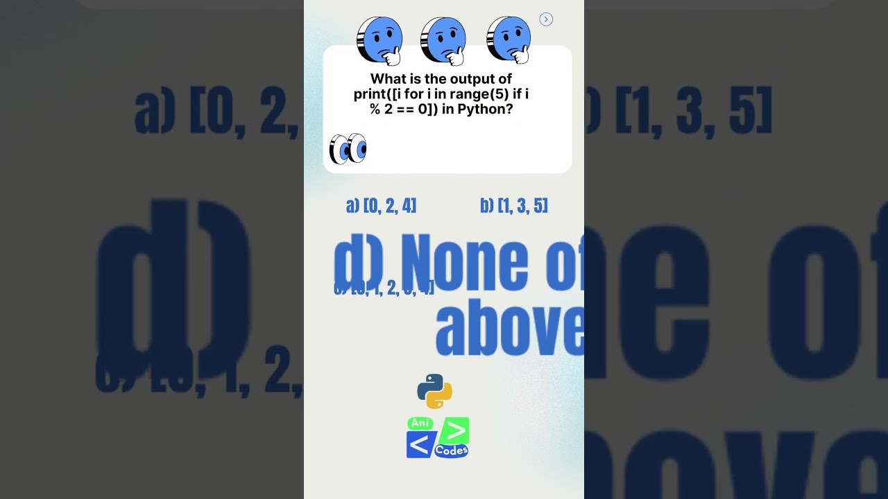 #054  |Python Code Challenge: Can You Predict the Output? | Python Programming Quiz #pythoncode