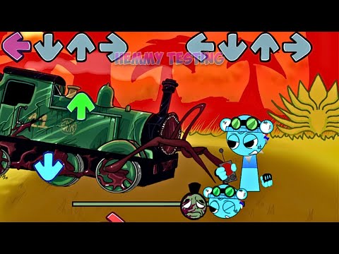 FNF Thomas and Friends ALL PHASES vs Sprunki All Phases 2 Sings Chasing | Incredibox Sprunki