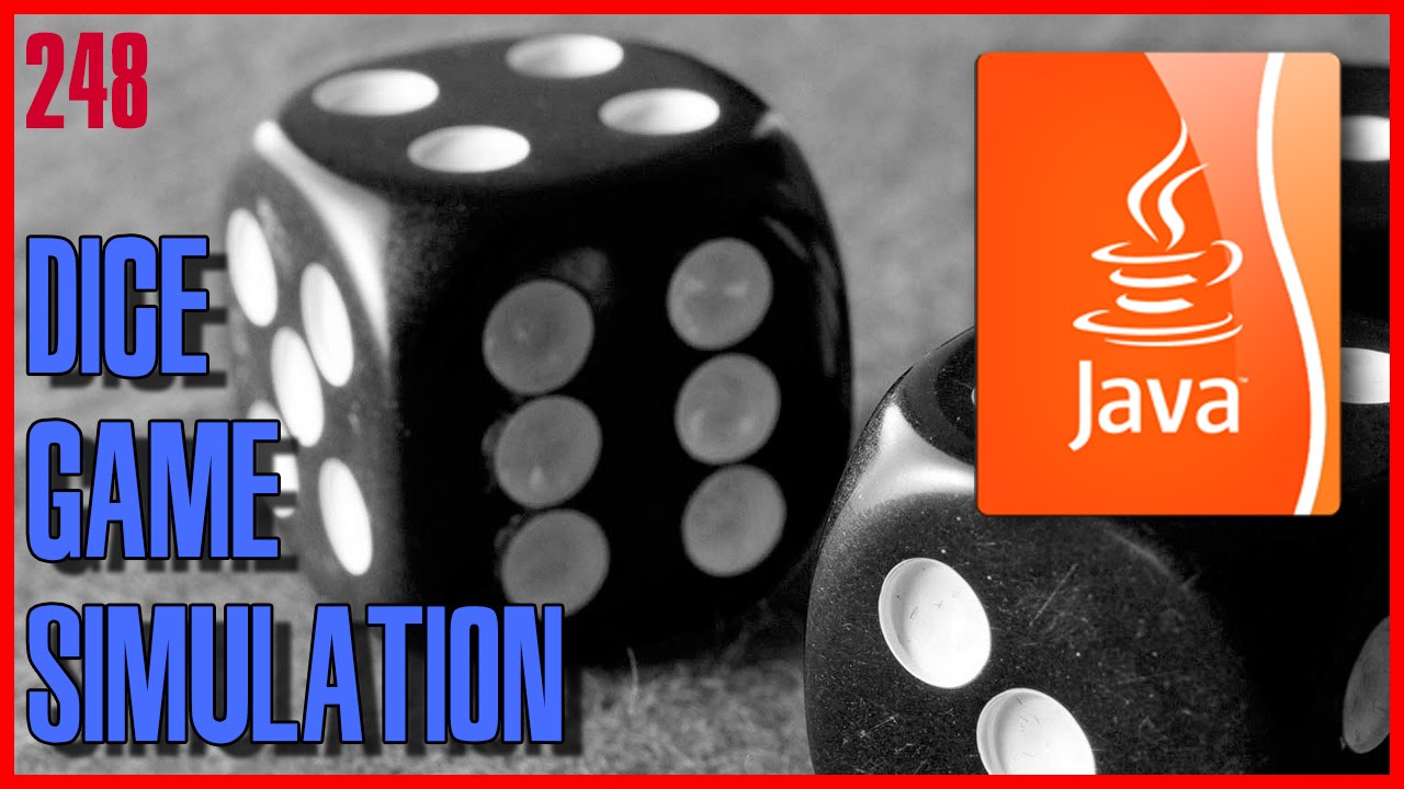 JAVA OOP Example - Dice game with classes
