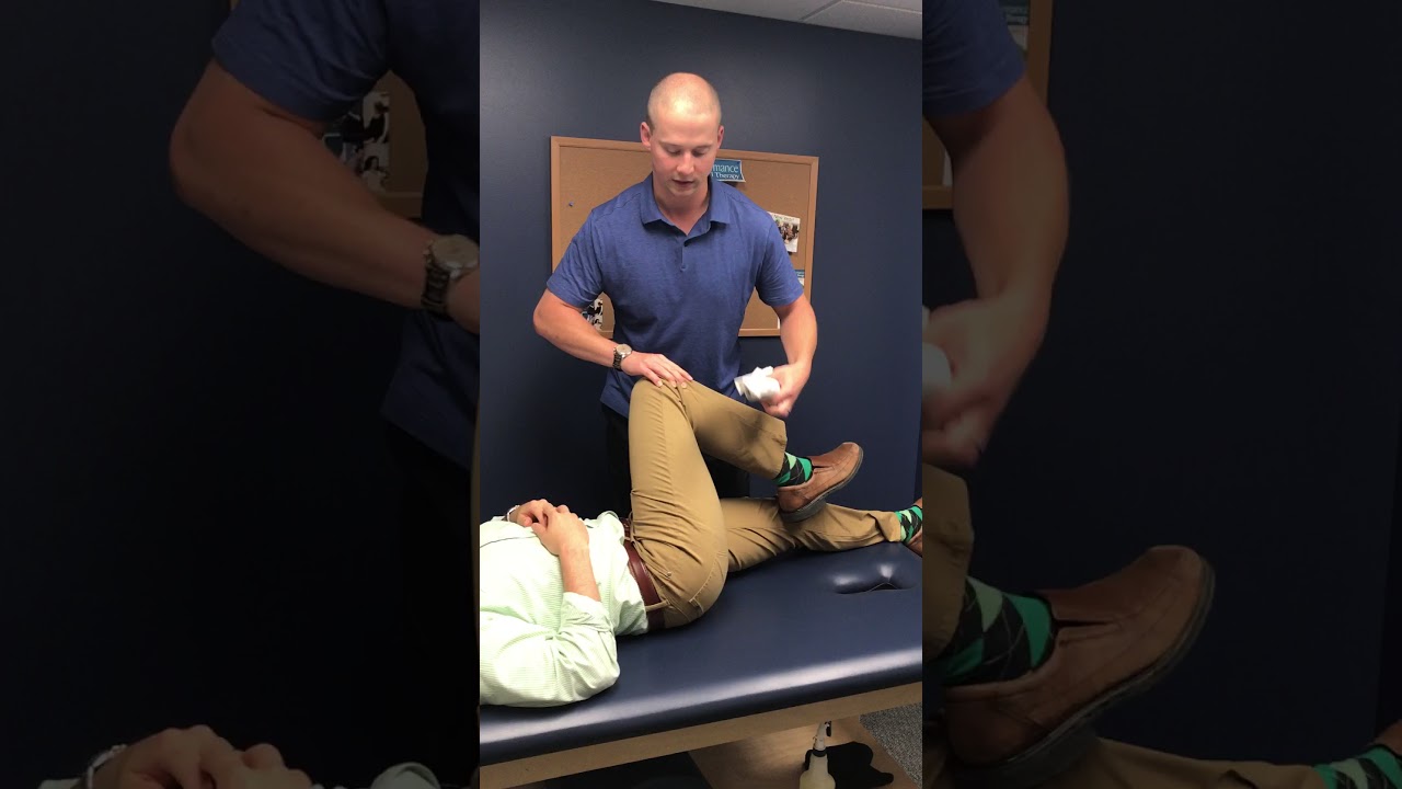 SIJ manipulation supine
