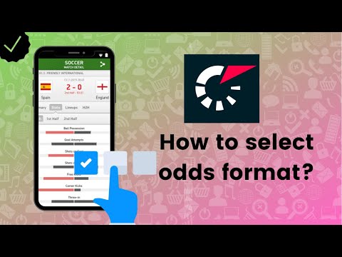 How to select odds format on Flashscore?