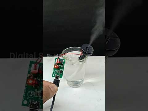 5v module mist maker fog machine diy #shortvideo #mistmaker