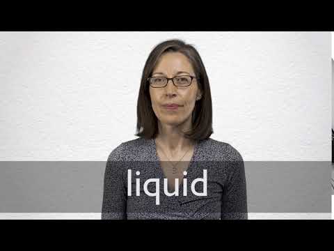 LIQUID definition in American English | Collins English Dictionary