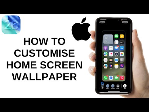 iOS 26: How to Customize Home Screen Wallpaper on iPhone