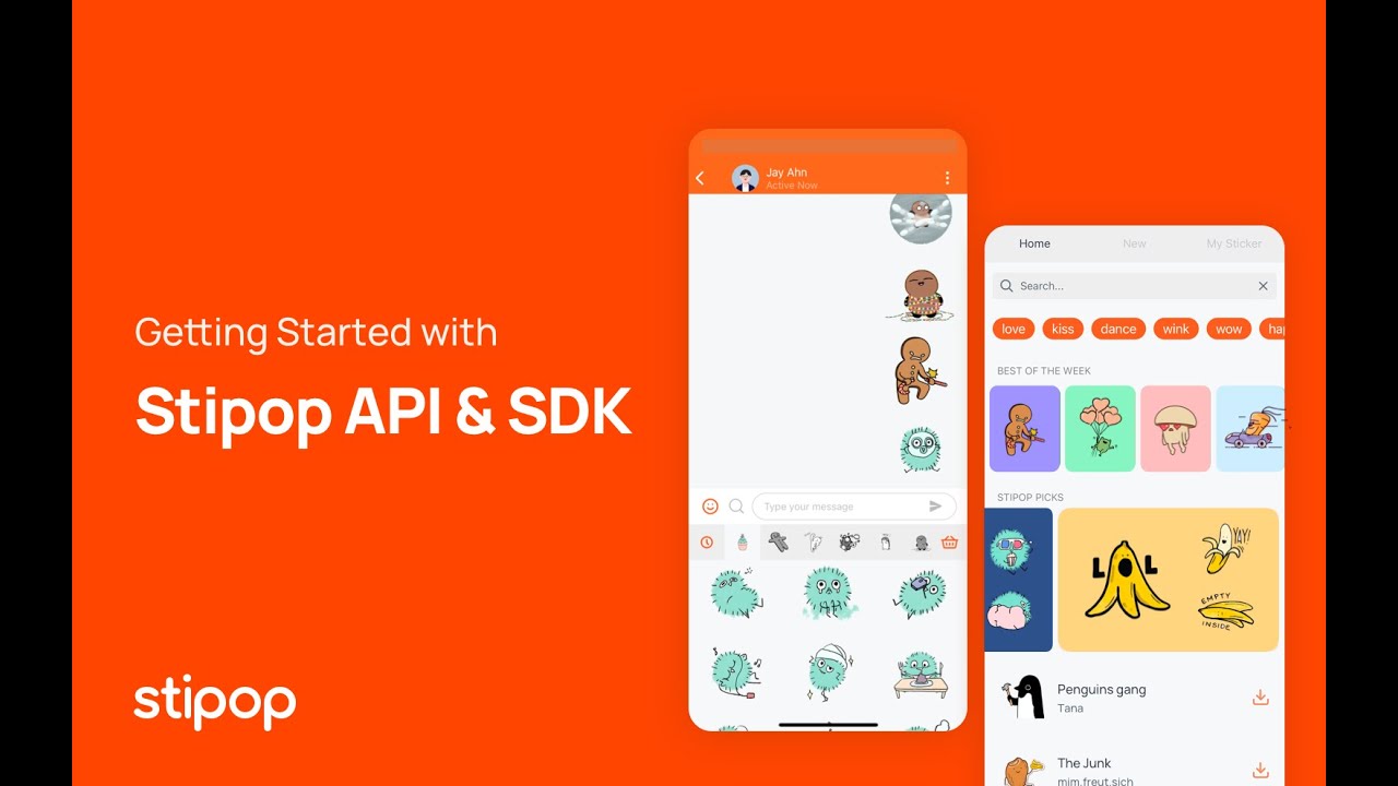 Build Stickers with Stipop API and SDK