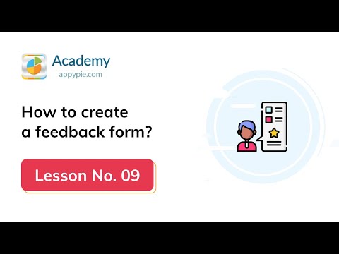 How to Create Google Form for Feedback: Lesson 09