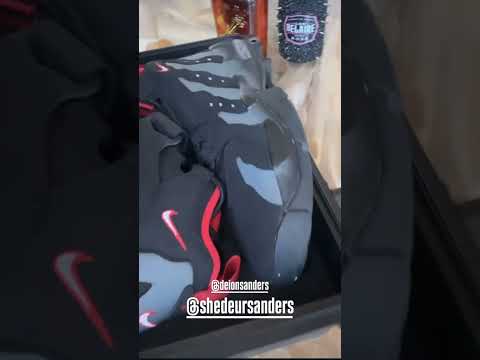 Rick Ross Thanks Deion & Shedeur Sanders For Sending Nike Air DT Max 96 Falcons #rickross