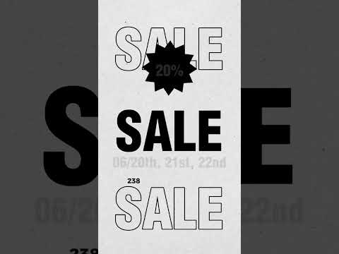 Sale just in time for summer! 💚