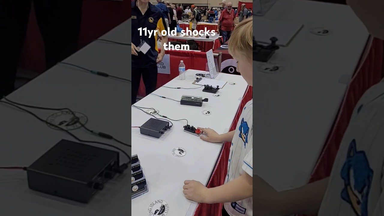 kid surprised them #cw #morsecode