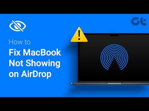 How to Fix MacBook Not Showing on AirDrop | AirDrop Not Working on MacBook?