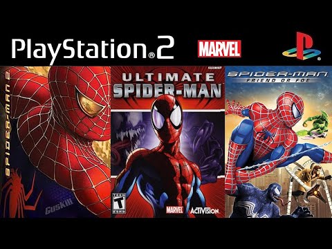 All Spider-Man Games on PS2