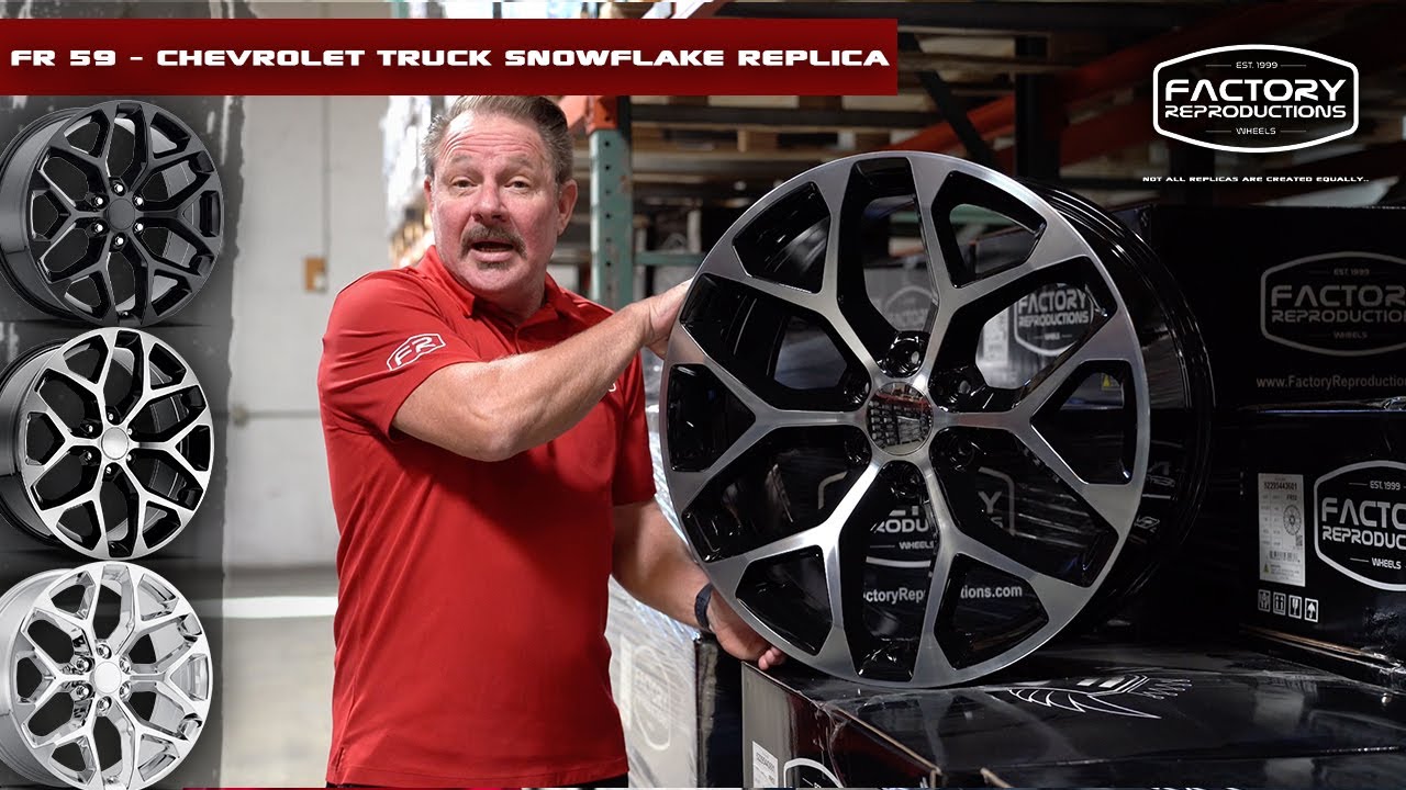 FR 59 Chevrolet Truck Snowflake Replica Wheel | What to know before upgrading