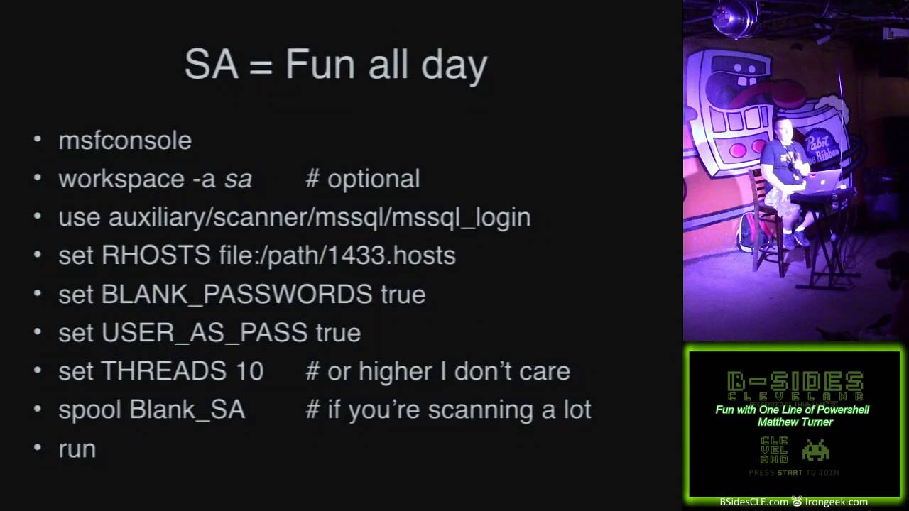 301 Fun with One Line of Powershell Matthew Turner