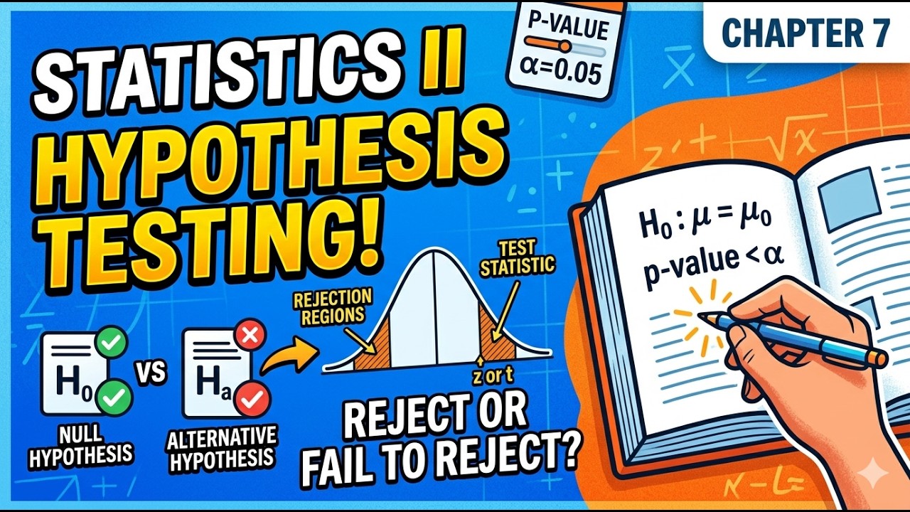 Statistics II Chapter 7: hypothesis testing