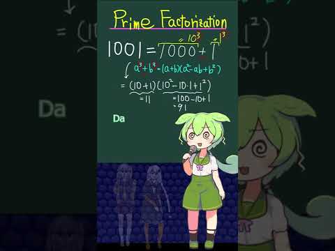1001 = ? : Exercise of Prime Factorization!