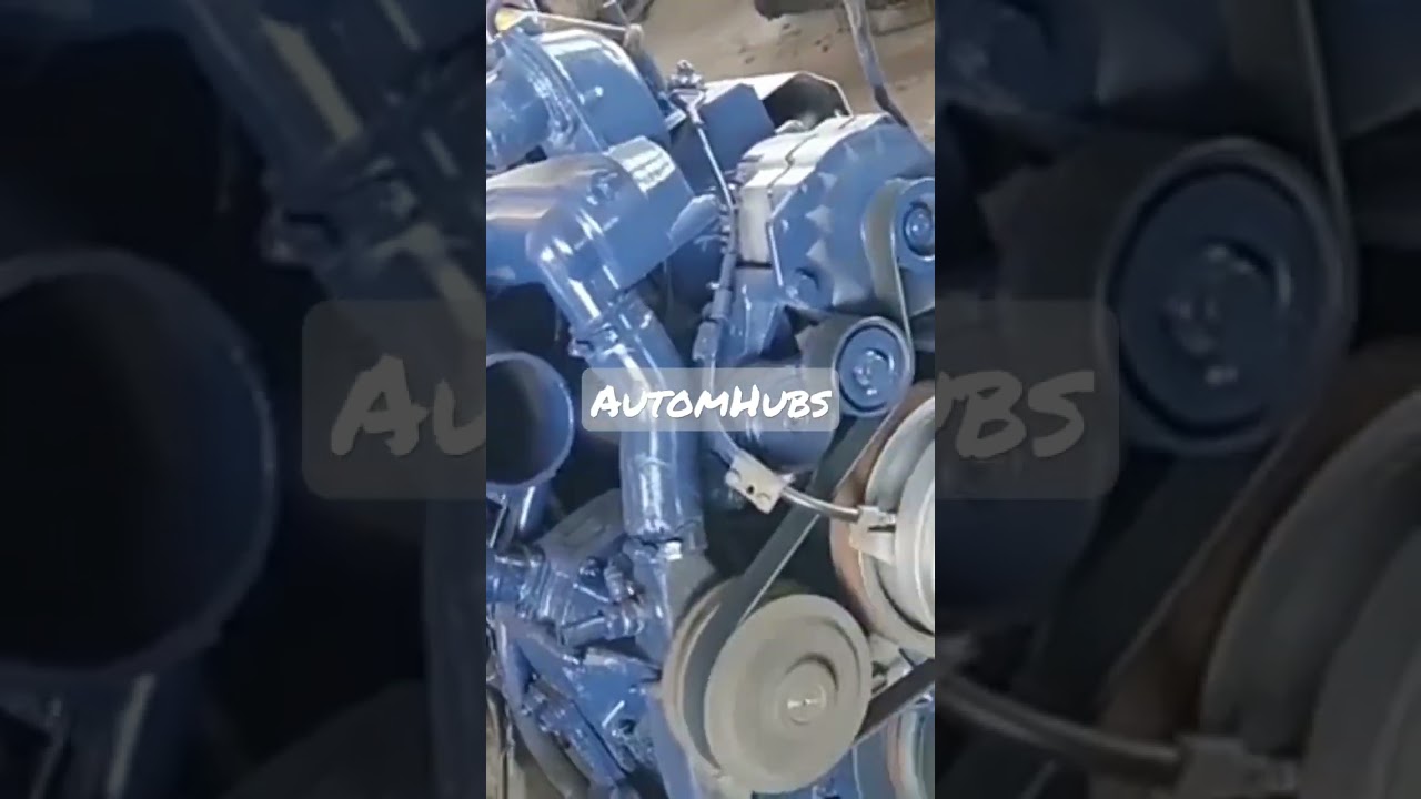 Weichai Beiben Wp10 Truck Diesel Engine test running... #automobile #mechanical #mechanic #engineer