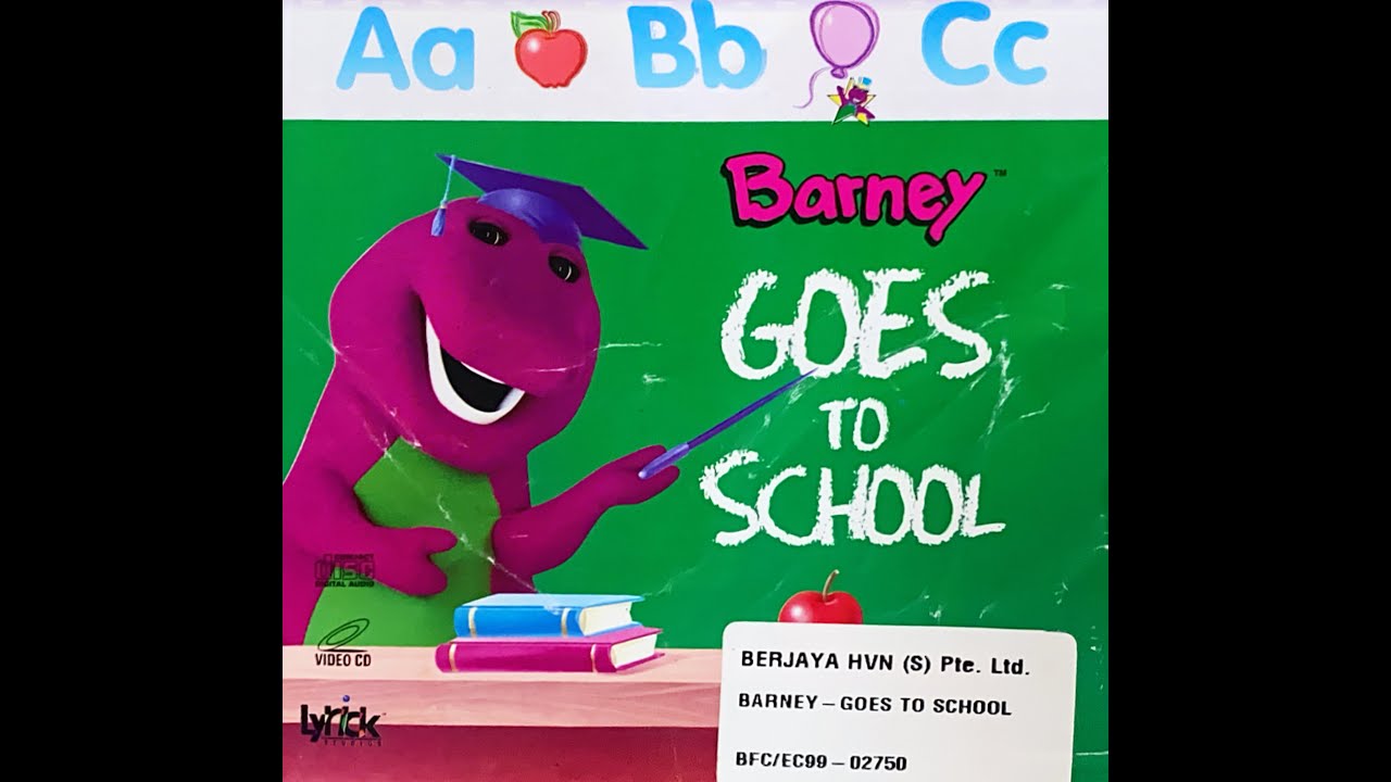 Barney Goes To School (1999 HVN VCD Release)