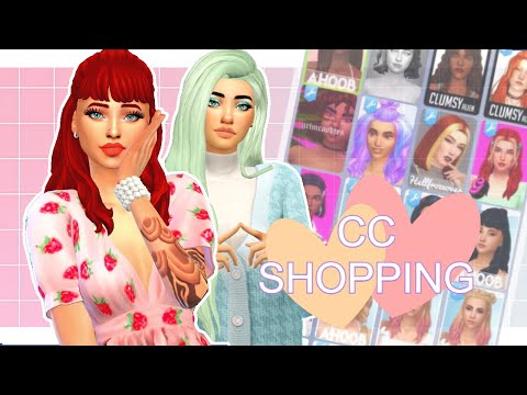 CC SHOP WITH ME!! 😸💘CC SHOPPING + LINKS (read description)