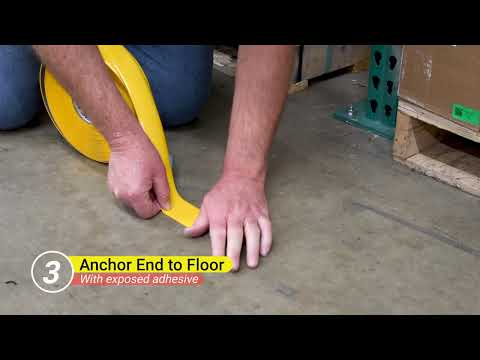 How to Install SafetyTac® Floor Tapes