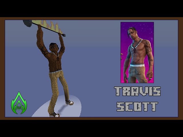 Travis Scott (Fortnite Skin) (Download) Minecraft Map