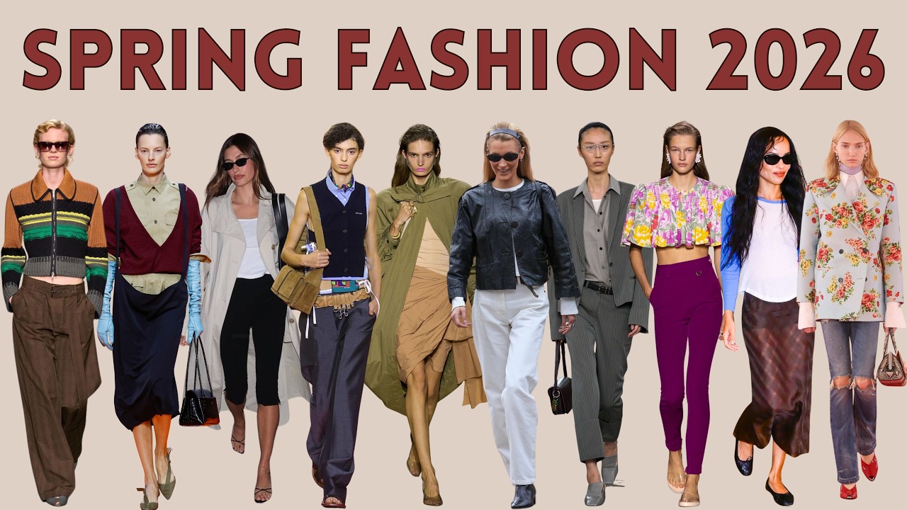 Top 30 Spring 2026 Fashion Trends | Outfit Ideas & Celebrity Inspirations