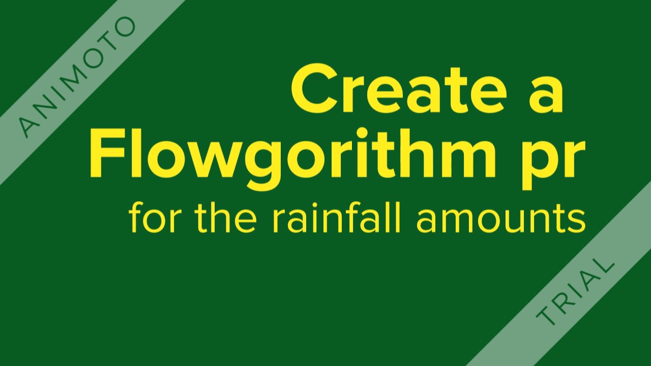 Create a Flowgorithm program/tutorialoutlet