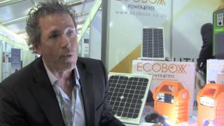 Ecoboxx: solar powered solutions for 2 billion people - Climate Change TV