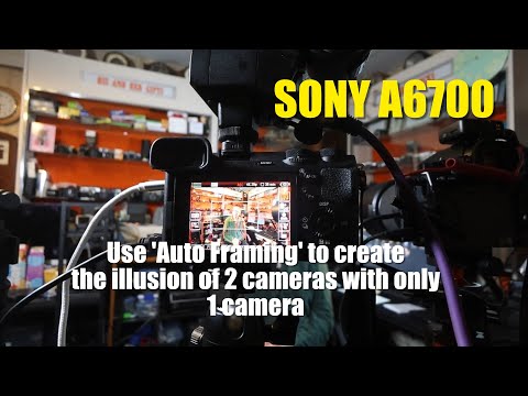 Sony A6700: Auto framing (ILCE6700)