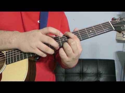 How to play a B Flat Major 7th Chord (Chord Guitar Tutorial!!)