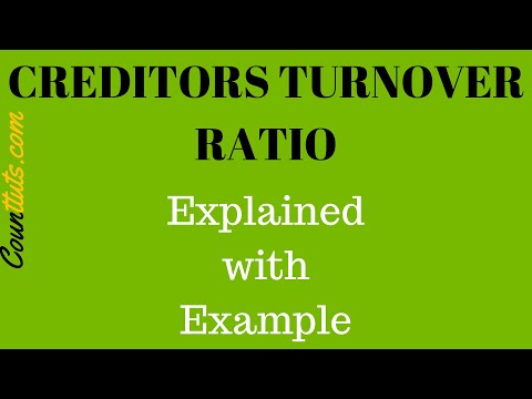 Creditors (Accounts Payable) Turnover Ratio | Explained with Example