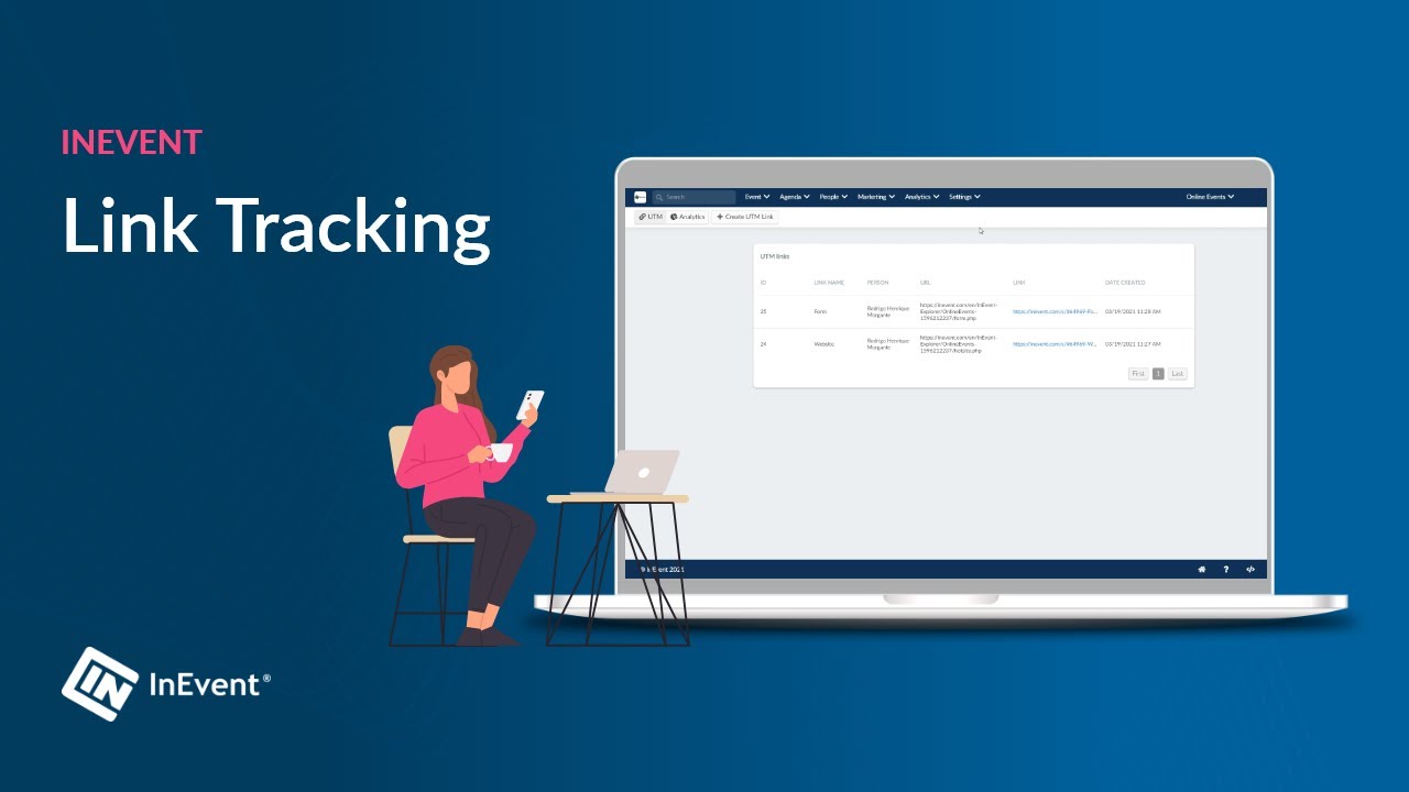 InEvent - Link Tracking