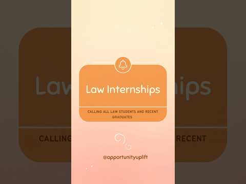 Law Internship