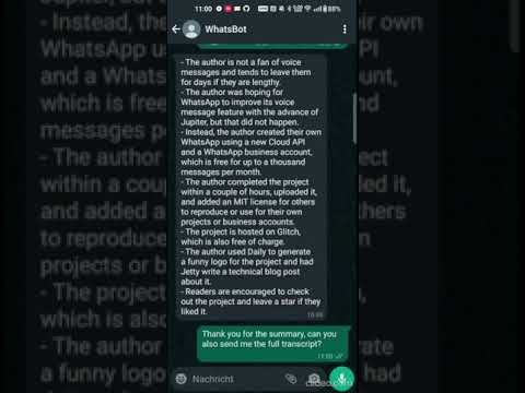 WhatsBot – WhatsApp meets ChatGPT