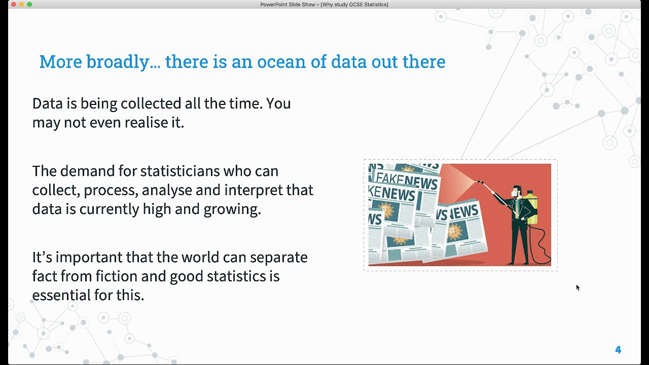 Why should I study GCSE Statistics?